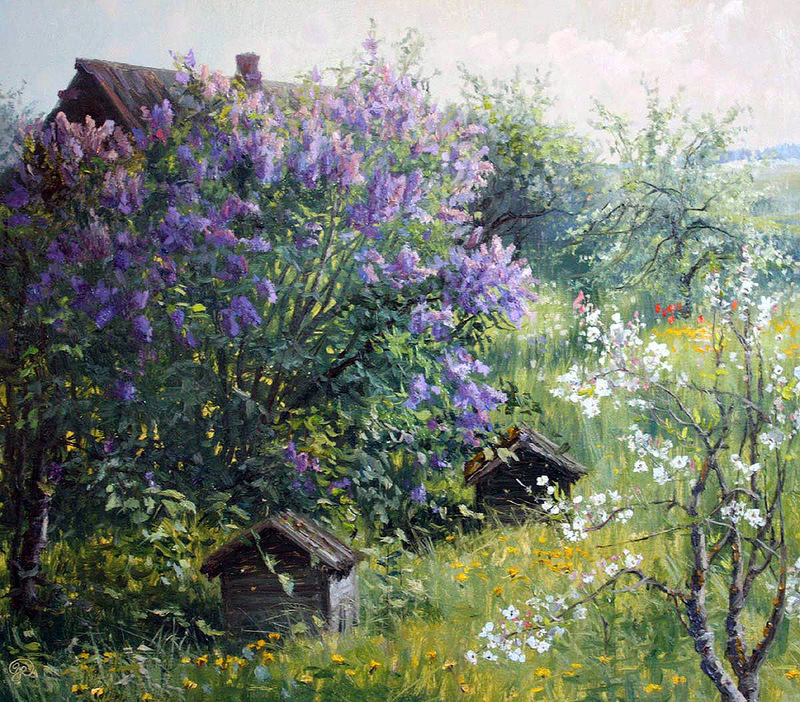 Vladimir Zhdanov, 1959 | Siberian landscape painter | Tutt'Art ...